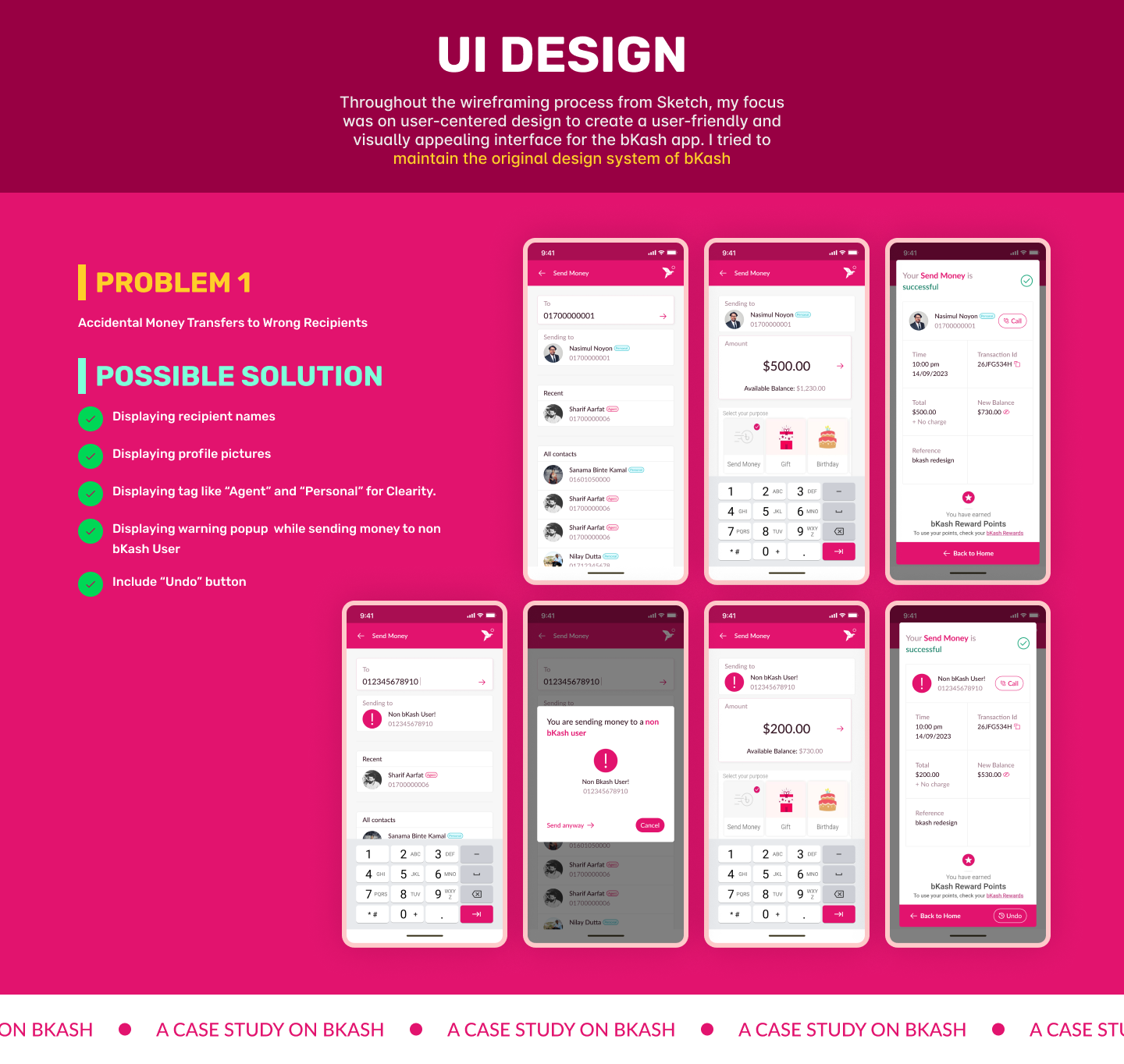 bKash App Case Study - Md Nasimul Huda